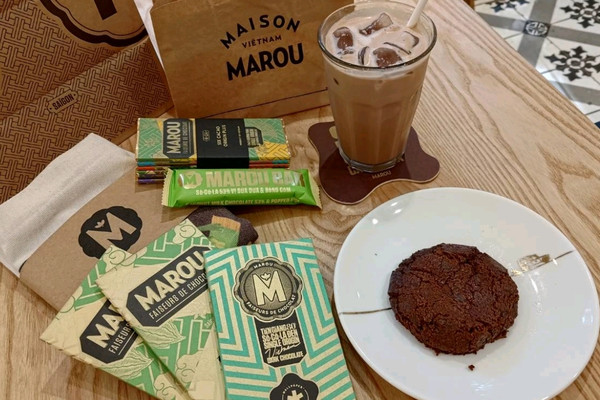 越南河內三十六古街必吃巧克力_Maison Marou Café｜Trip.com 河內