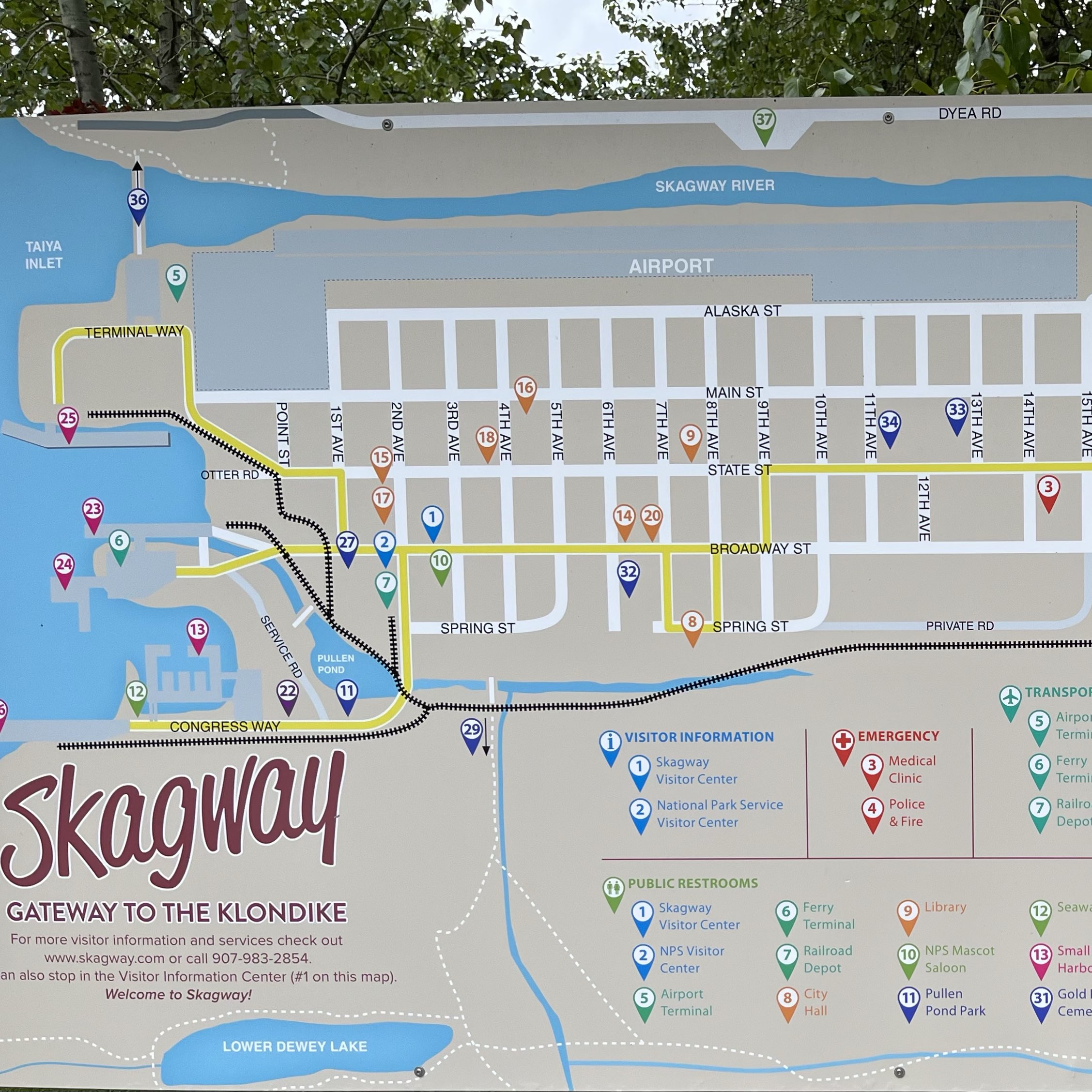 Skagway Ak Map