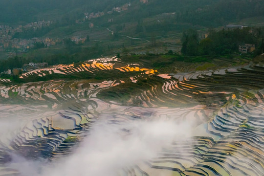 The world's three major terraces! The terraced farming civilization is ...