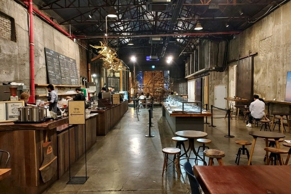 Warehouse cafe at Seongsu, Daelim Changgo | Trip.com Seoul