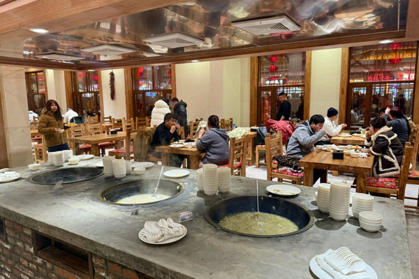 Experience a Traditional Chinese Buffet at China Snow Town | Trip.com ...