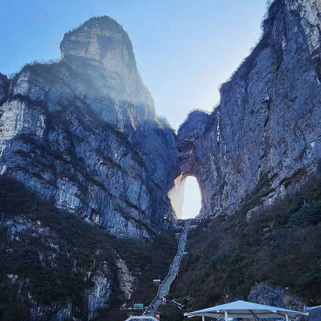 A Majestic Ascent to the Heights of Tianmen Mountain｜Trip.com 湖南