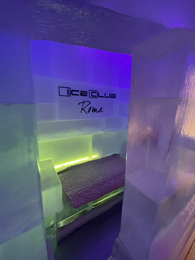 Ice Bar Rome Map Attractions