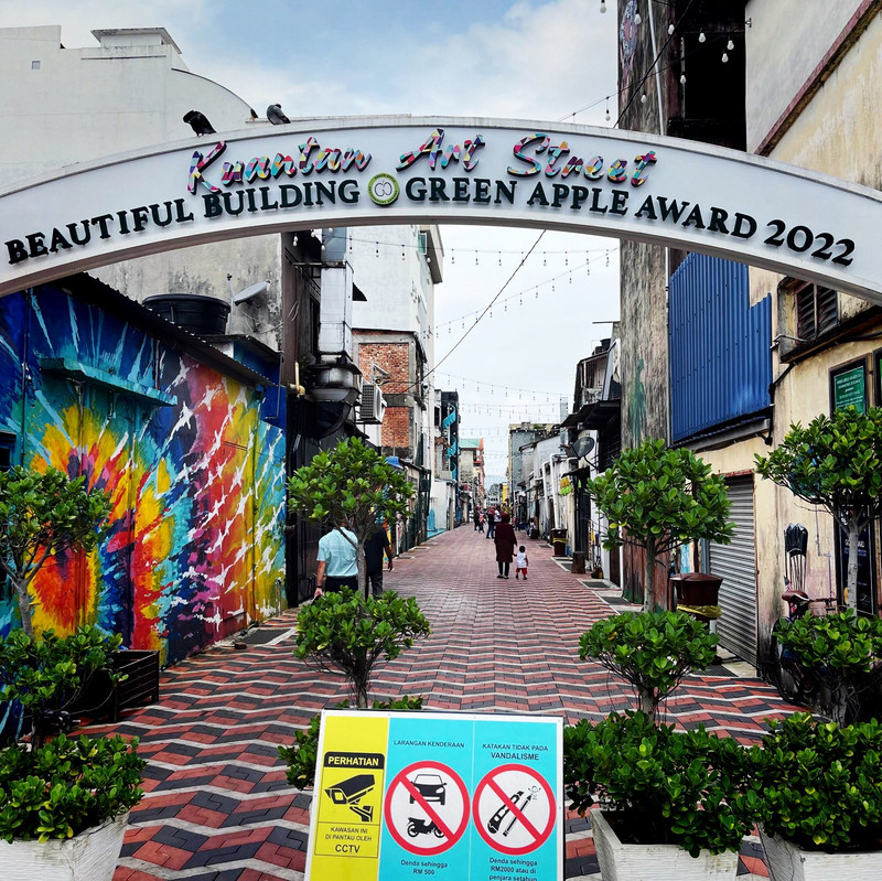 Kuantan Street Art Beutiful Building Award..! | Trip.com Kuantan
