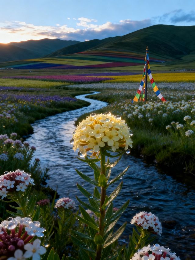 A Healing Journey into the Plateau Flower Sea Wetland | Trip.com Zoige