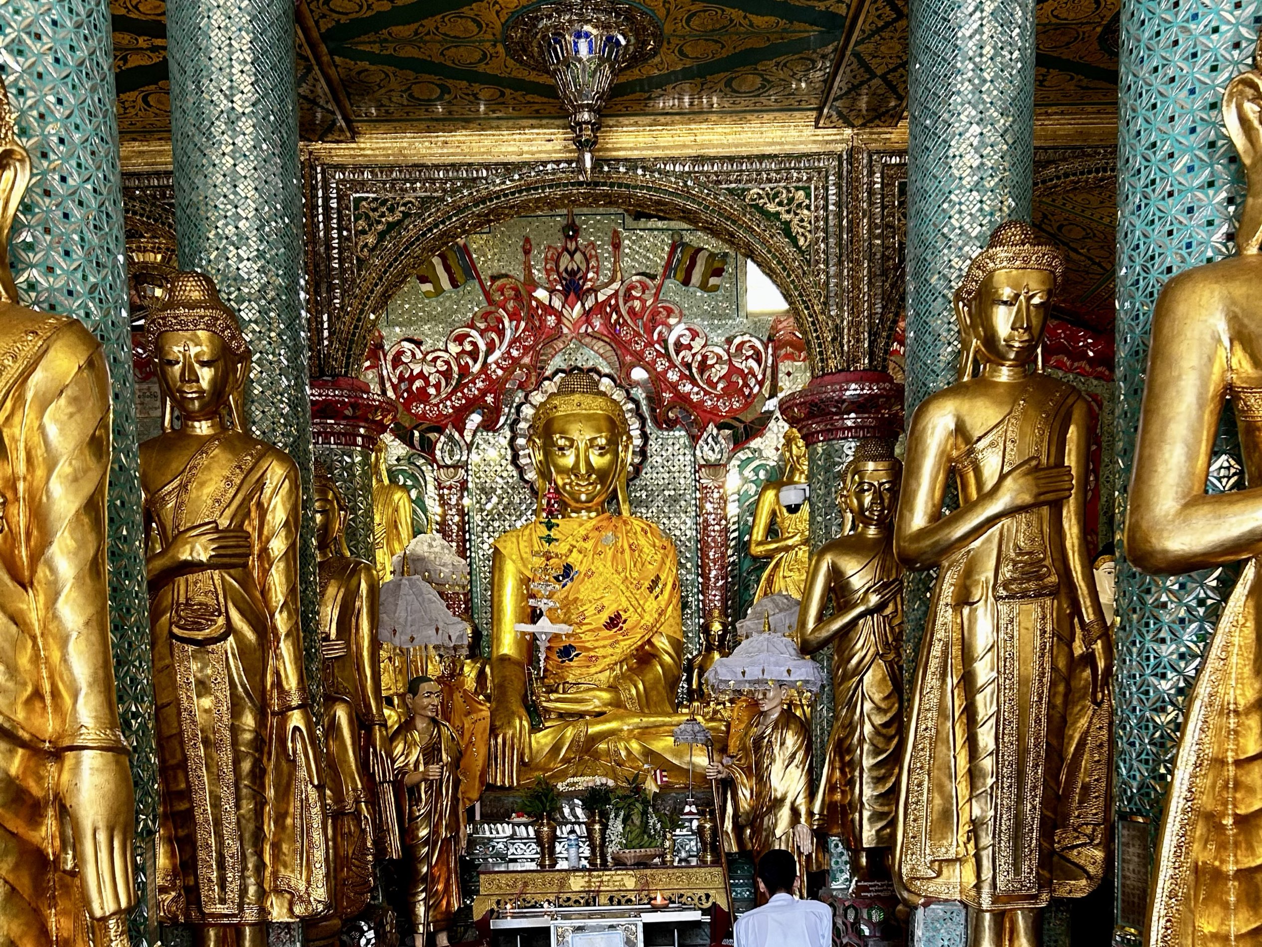 Shwedagon Pagoda Interior