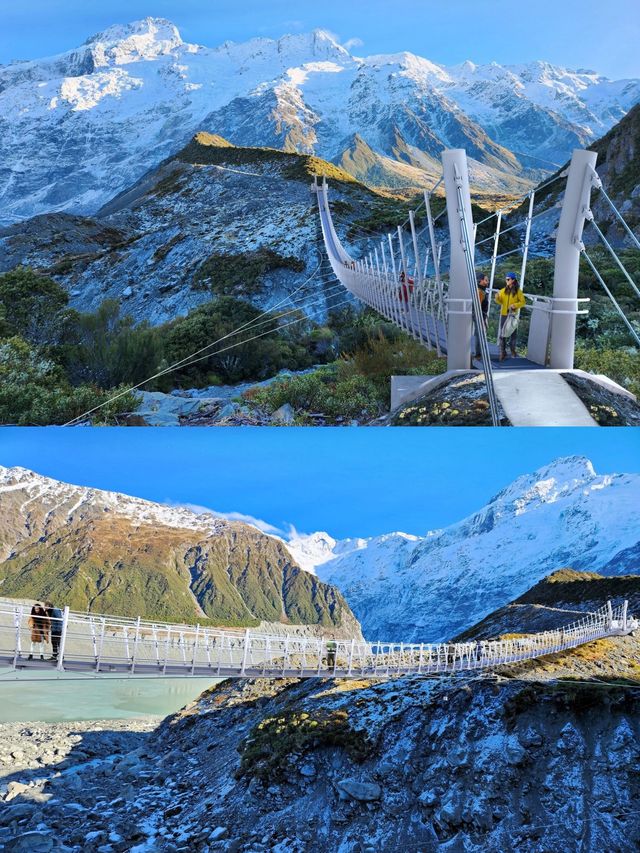 April 20th Latest News on the Hooker Valley Track Bridge at Mount Cook ...