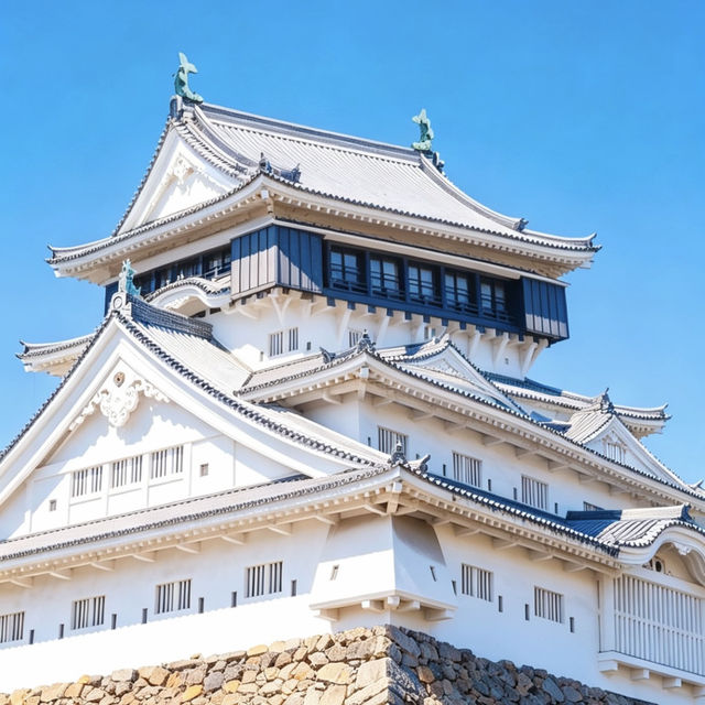 Kokura Castle in Fukuoka | Stunning Pure White Castle Keep! A Must ...