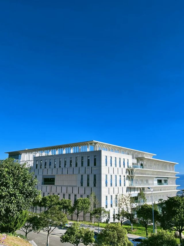 Dali University Library is so romantic! It's the poetry and distance I ...