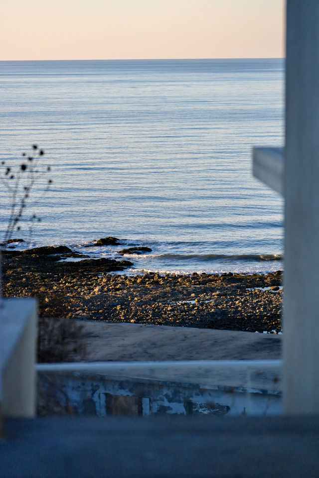 Dalian Boxia Bay｜At the end of the lighthouse, waiting for an orange ...