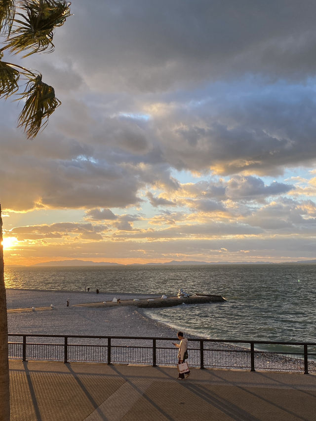 Seaside Dreams Japan🌅 @Rinku beach | Trip.com Izumisano