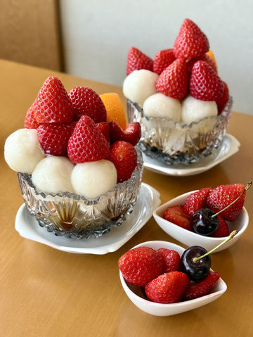 Giant Strawberry Shiratama by the Sumida River View | Trip.com Tokyo