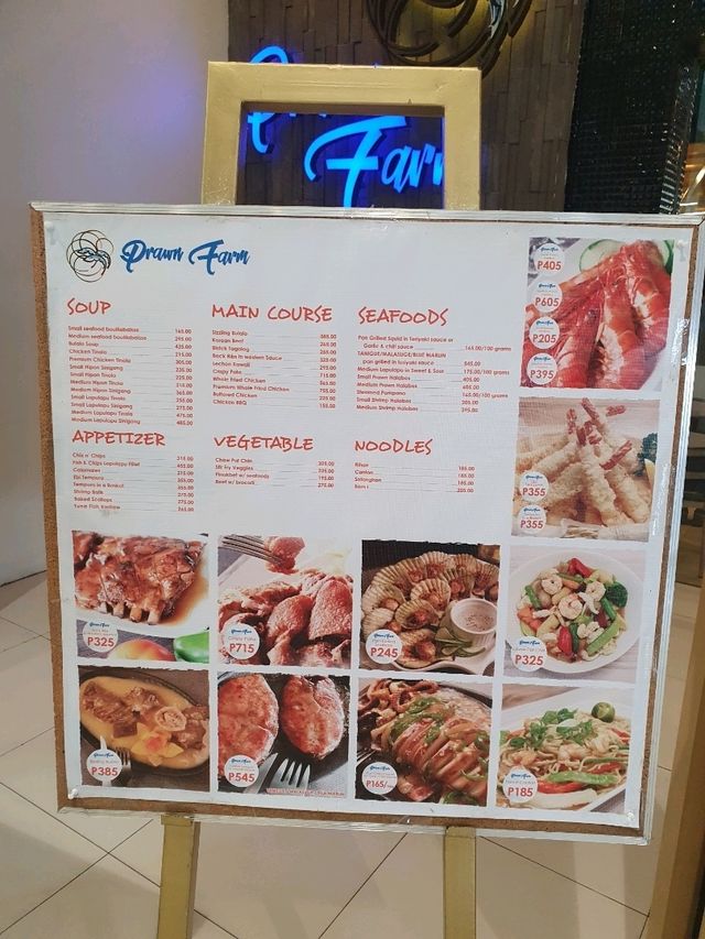 🥘보홀 외식하기에 강추!!! ICM 몰 패밀리레스토랑 《The Prawn Farm 》🥘 | 트립닷컴 보홀 섬