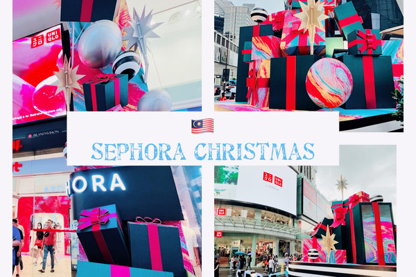 🇲🇾 Sephora Christmas Decorations | Trip.com Kuala Lumpur