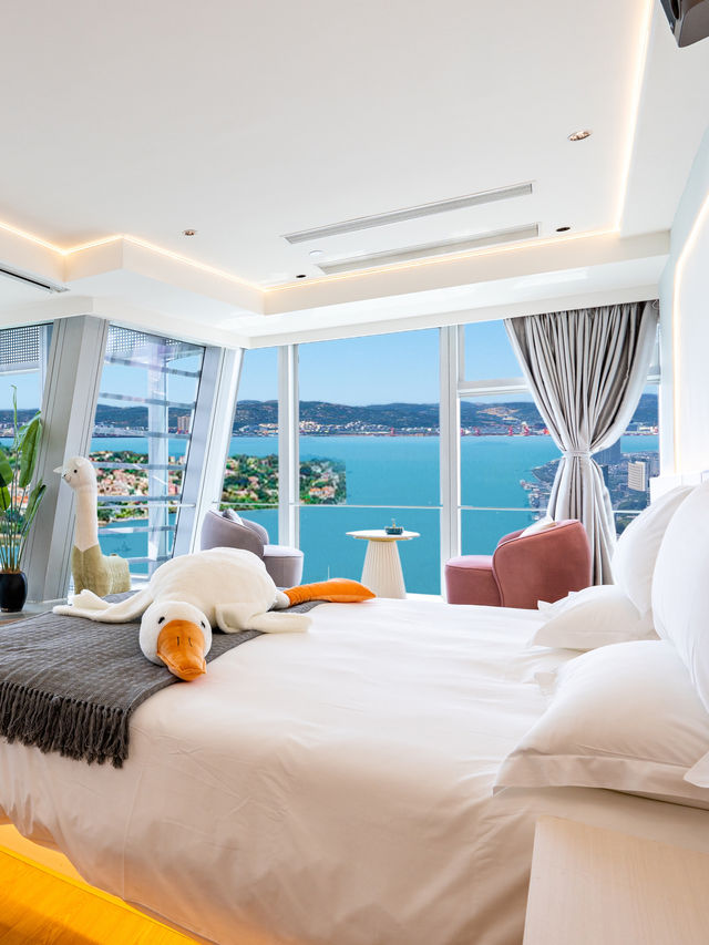 Stayed in Xiamen for three days｜The room with a sunrise sea view is ...