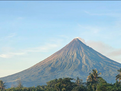 Filipinas Beauty Mayon Volcano Natural Park Philippines