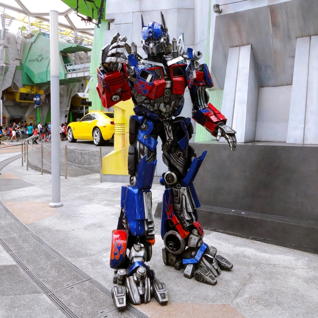Universal Studios Singapore Transformers Ride Inside