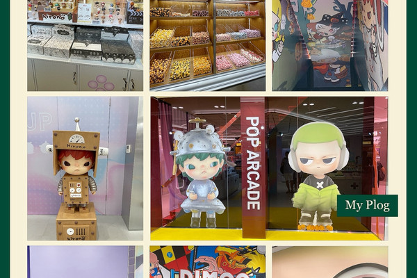 🎨🛍️《探索Popmart Pop Up Store @ Siam Square新打卡熱點》📸🌈｜Trip.com 曼谷