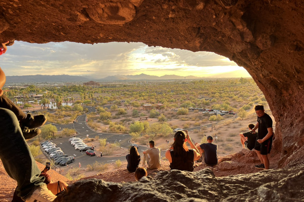 Papago Park - Sunset at Hole in the Rock | Trip.com Phoenix
