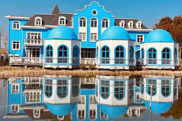The Blue House Sanctuary: Mediterranean Vibes at Minhang Cultural Park ...