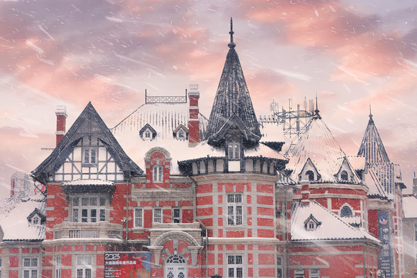 Dalian is so beautiful after the snow, every photo is very healing ...