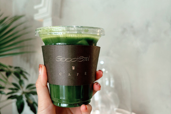 Coconut Matcha at Goodbai Café | Trip.com Shanghai
