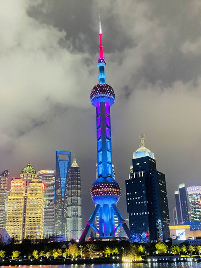 Shanghai Pearl Tower Night