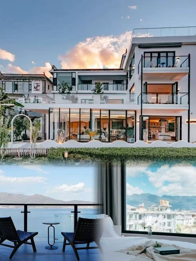 Dali's top-tier stay: lying in bed watching Erhai Lake | Trip.com Dali City