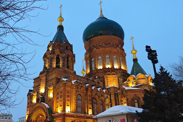 The unique romance of Harbin Sophia Church in winter | Trip.com Harbin