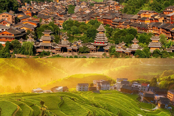 Come to Zhaoxing Dong Village for the Spring Festival, a place that can ...