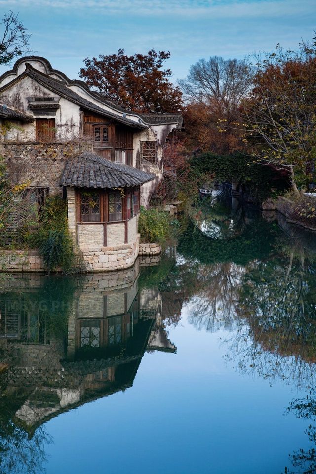 Treasure-level ancient town with few people and beautiful scenery ...