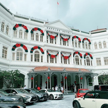 Christmas Raffles Hotel
