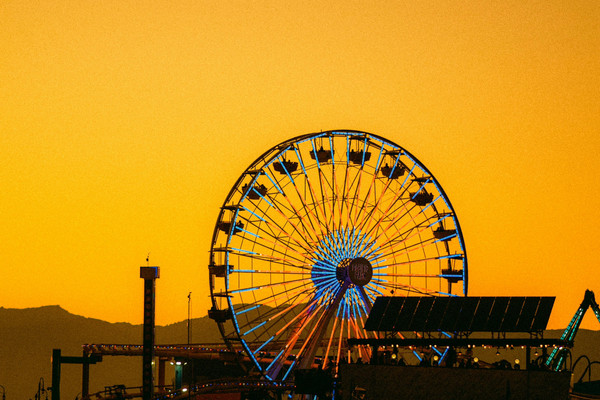 Santa Monica Pier – Sunset to Night 🌅🌌🎡 | Trip.com Santa Monica