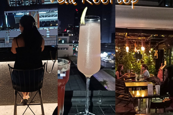 พาไป Dinner ที่ Vela Rooftop bar | Trip.com กรุงเทพฯ