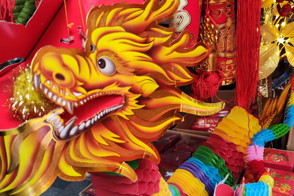 The festive atmosphere is full on Yide Road | Trip.com Guangzhou