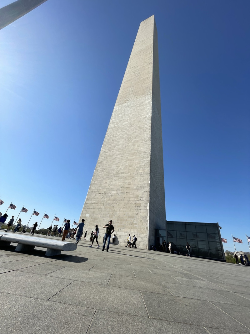 Washington Monument Close Up