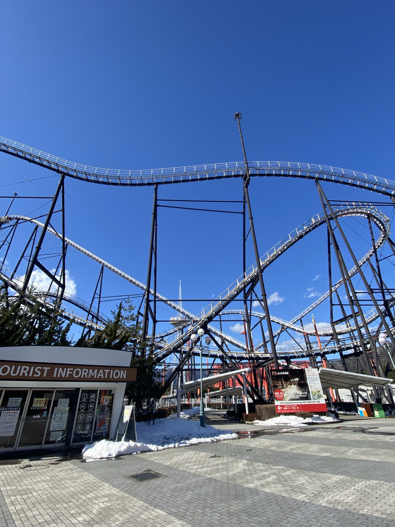 Fujiyama Roller Coaster Layout