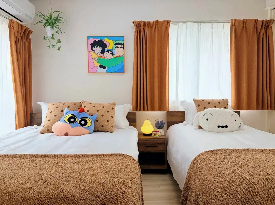 Shin-chan Themed Private Detached |11 Guests | 2 Baths | 4-min Walk To Station | Access To Namba - Osaka