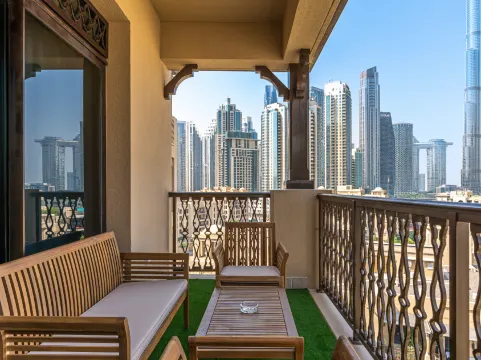 Downtown 2bhk Iconic Burj Khalifa Views - Dubaï