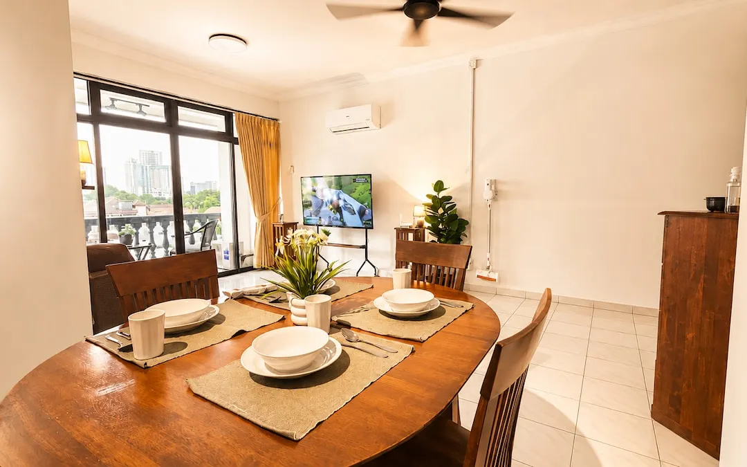 Georgetown City Centre [Macalister] 3 Br 3 Free Car Park - Penang