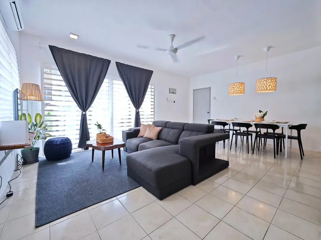 Cosy Batu Kawan Home 12 Pax ~5 Mins To Ikea~ Entire Home ~4 Bedrooms~ - Batu Kawan