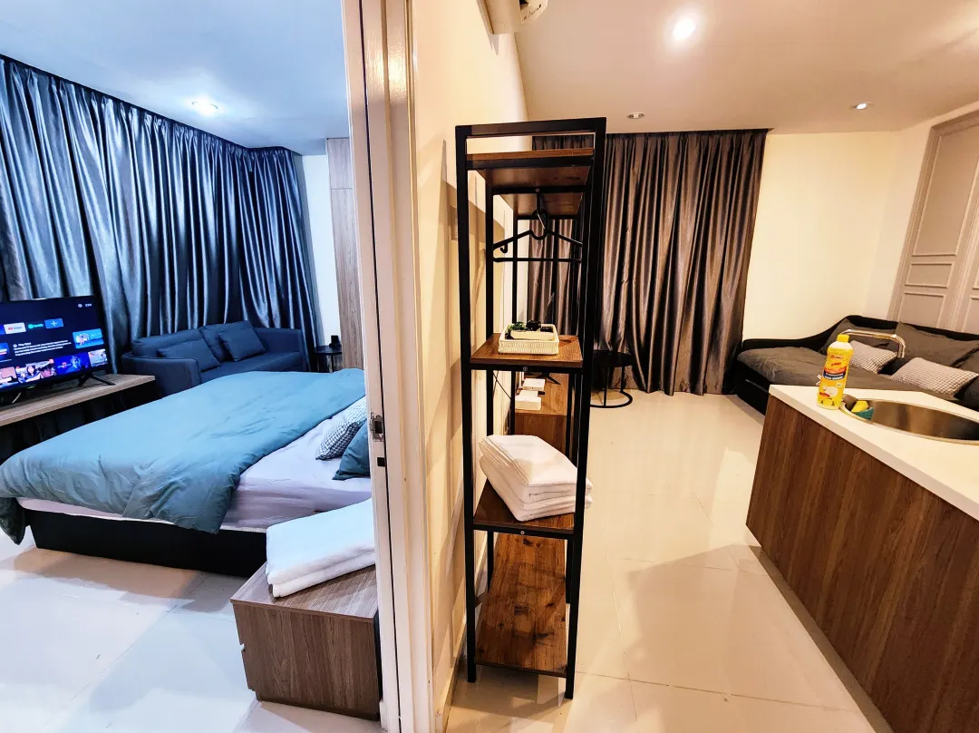 Kozi Square Connecting Room Free Wi-fi & Carpark - Sarawak