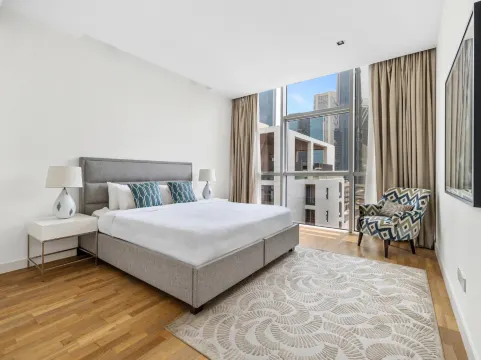 Stylish 2br + M | Pool With Burj Khalifa Views - Dubai