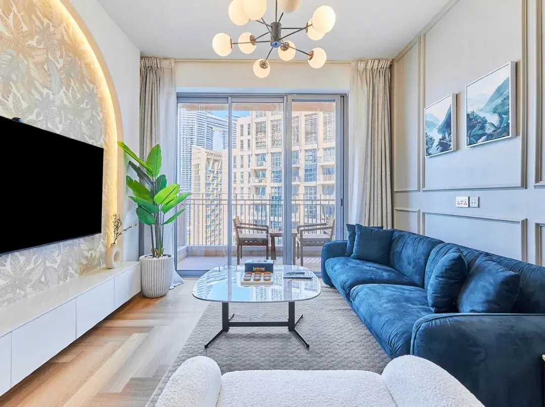 Bnbme | Stand Point A | 1br + Study Room - Dubai