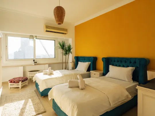 18th Floor Nile View | Jacuzzi | Zamalek - Kairo