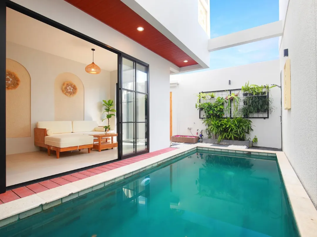 Villa The Canggu Dome 1, 3br With Rooftop View - Bali