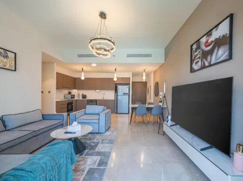 Skyline Majesty - Burj Khalifa And Fountain Views - Dubai