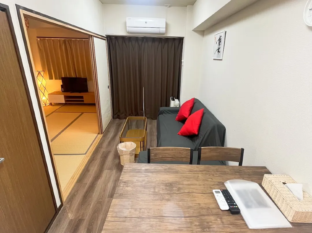 【B201】japanese Tatami 1br Near Kuromon, Namba & Shinsaibash - Nanba