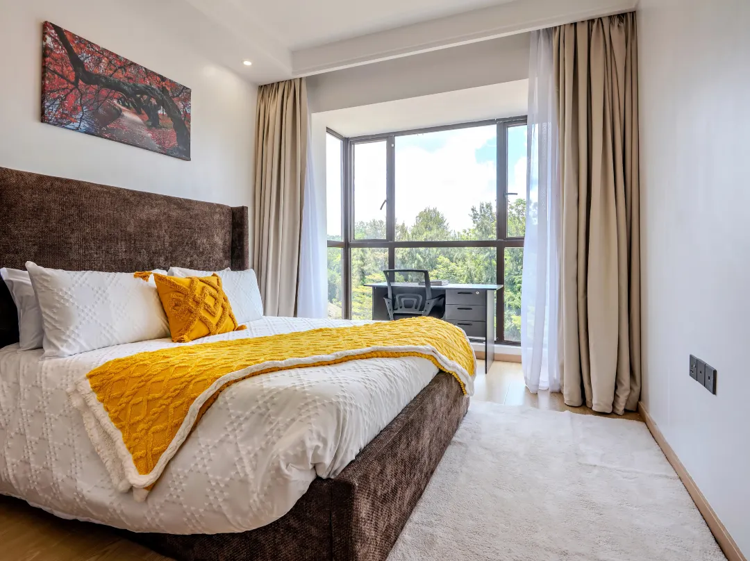 Nairobi Serviced Apartment; 1 Bedroom With Heated Pool, Gym & Forest View - Nairobi
