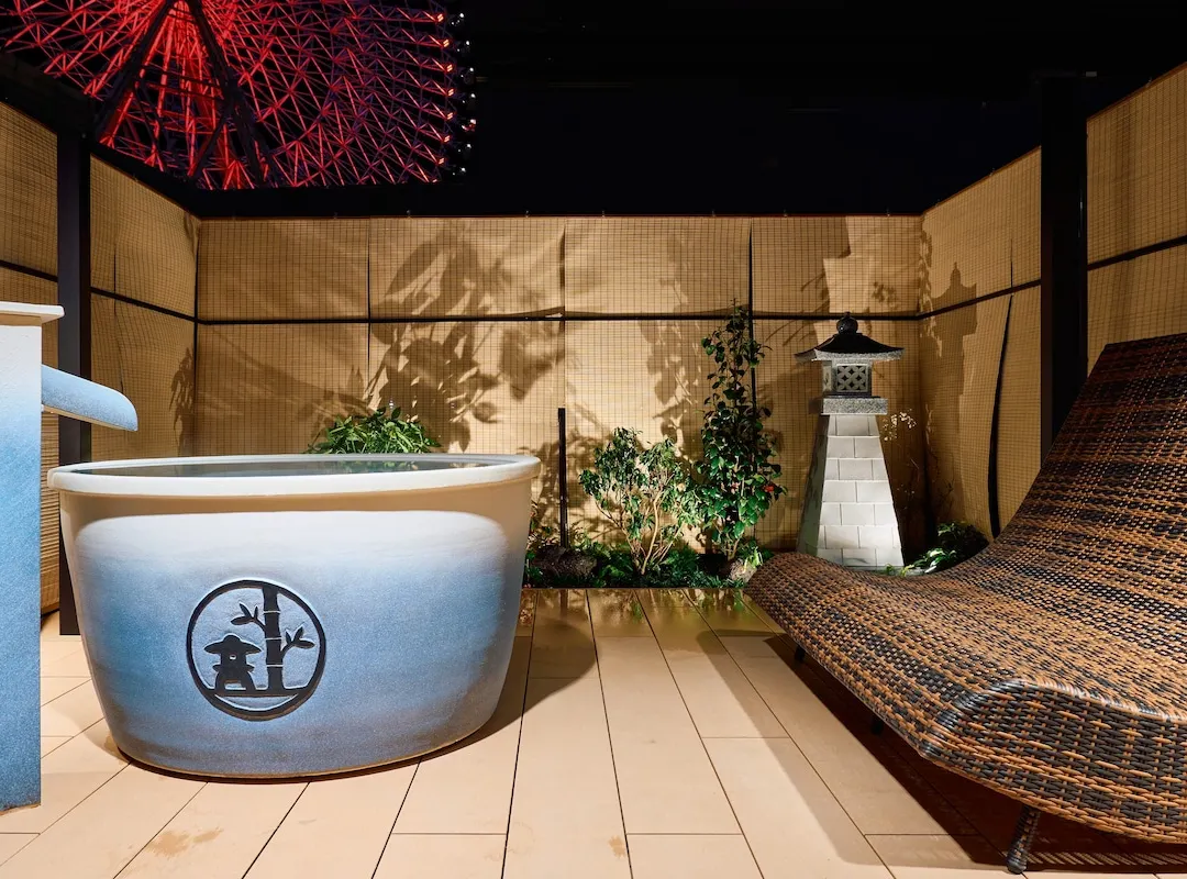 Konjakuso Osaka Tempozan "Takadoro" Wheel View - Osaka